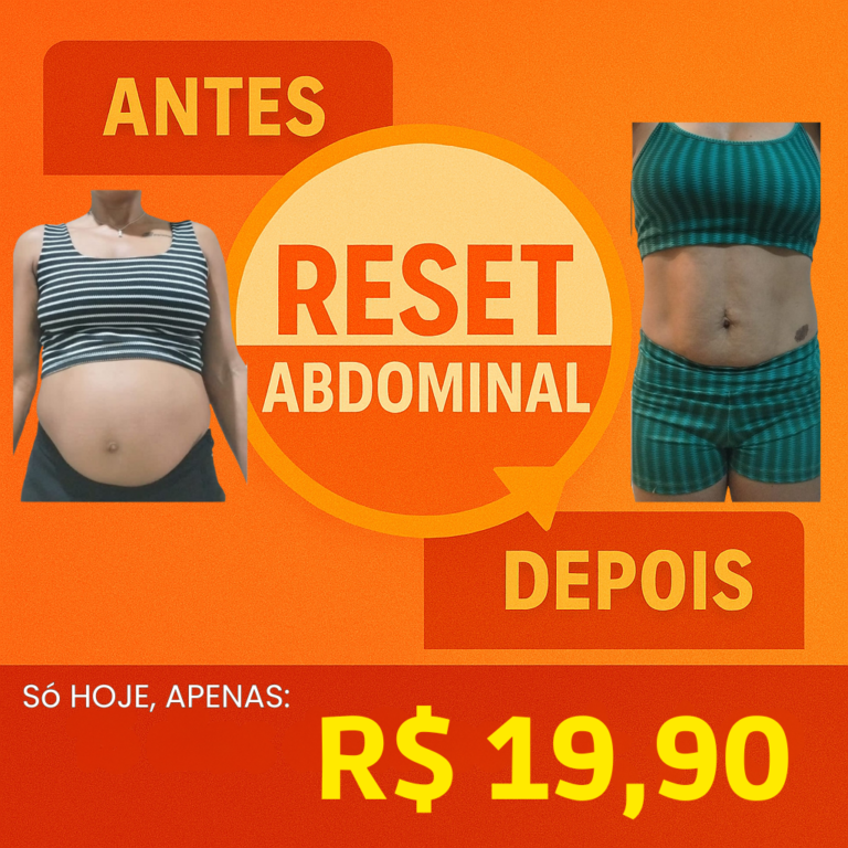 PROTOCOLO RESET ABDOMINAL [COPROD] 19,90 - FIT EM 7 DIAS
